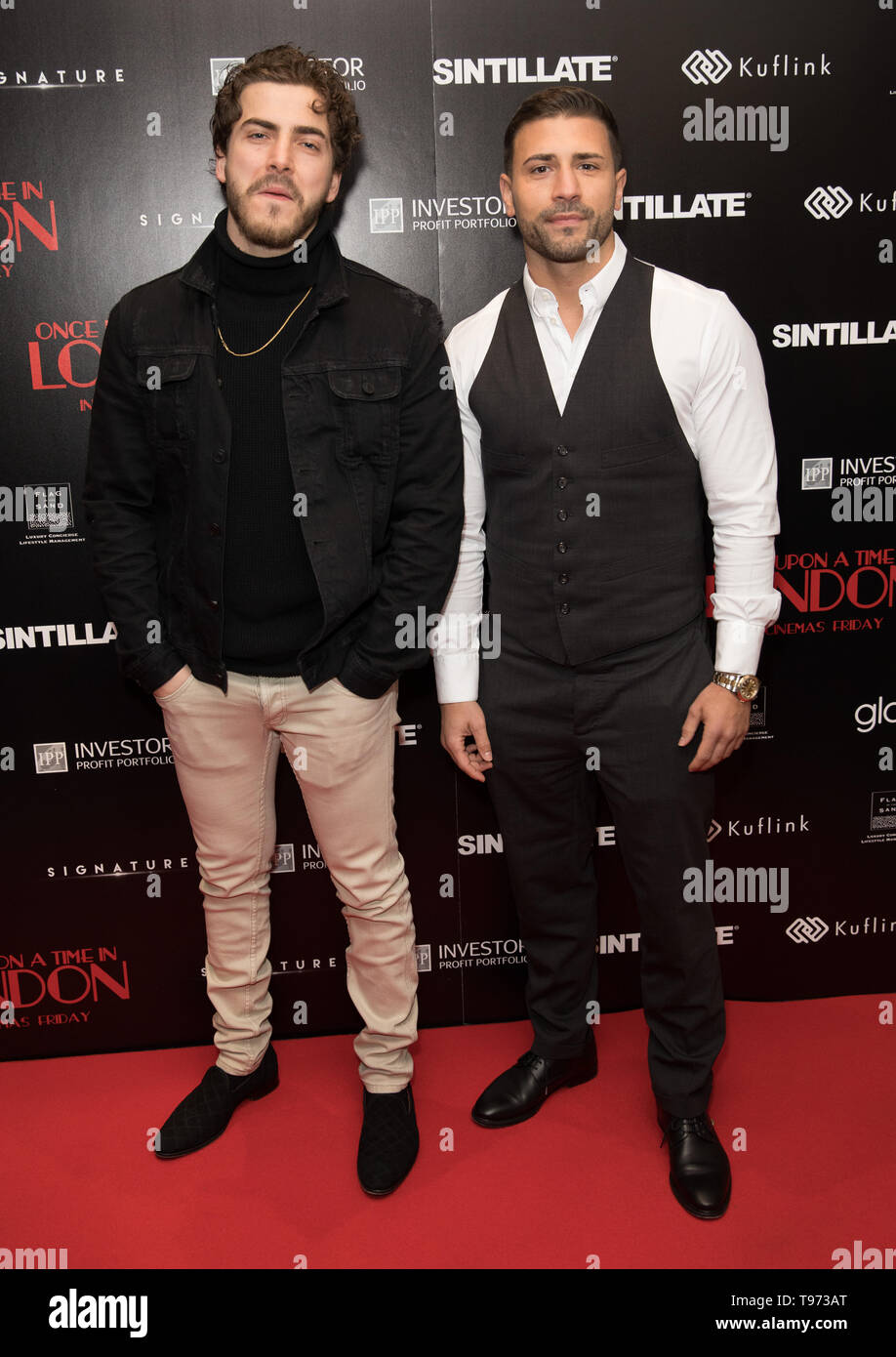 Guests attend premiere of crime drama about two of London's most ...