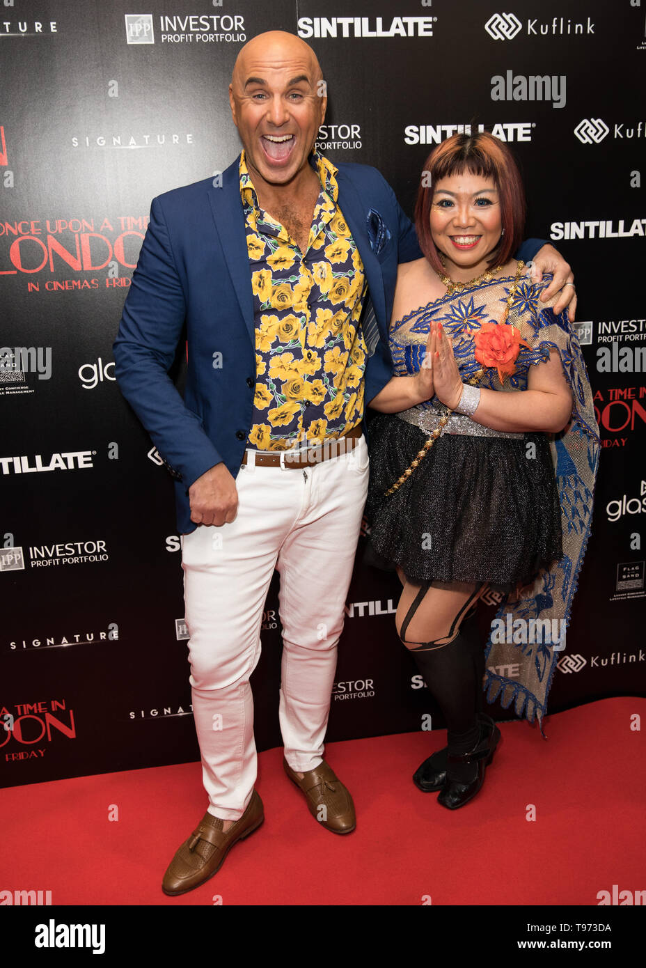 Guests attend premiere of crime drama about two of London's most ...