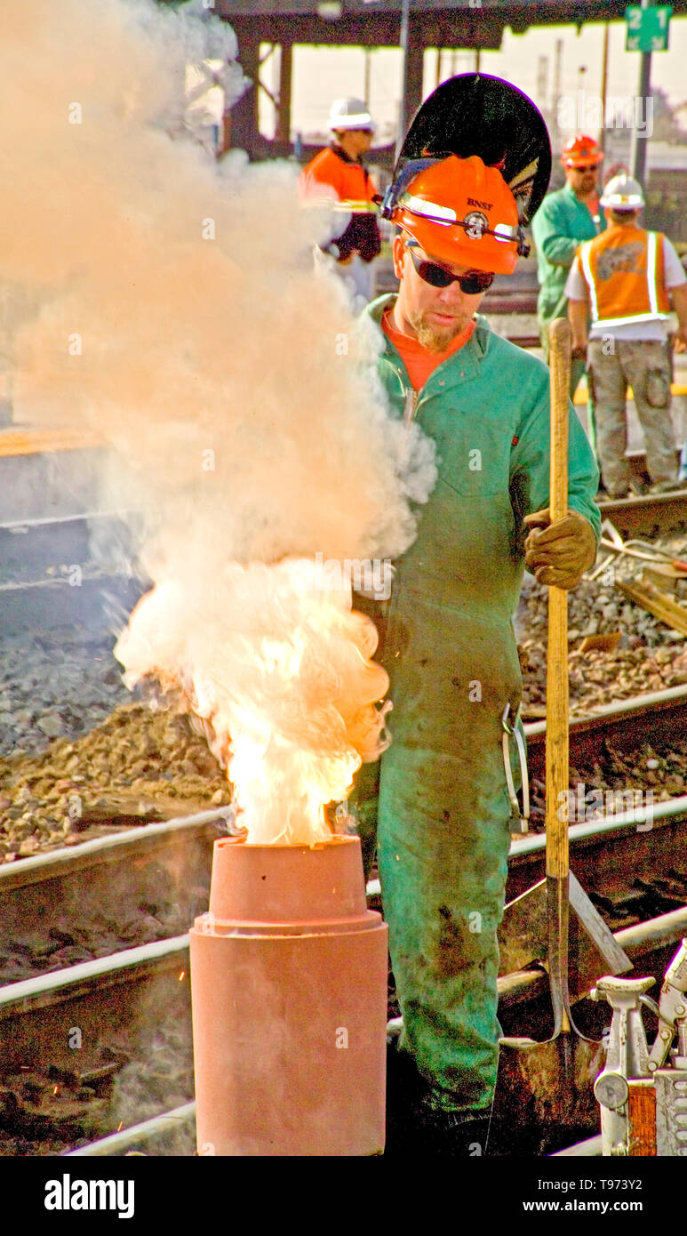 Repairing track hi-res stock photography and images - Alamy