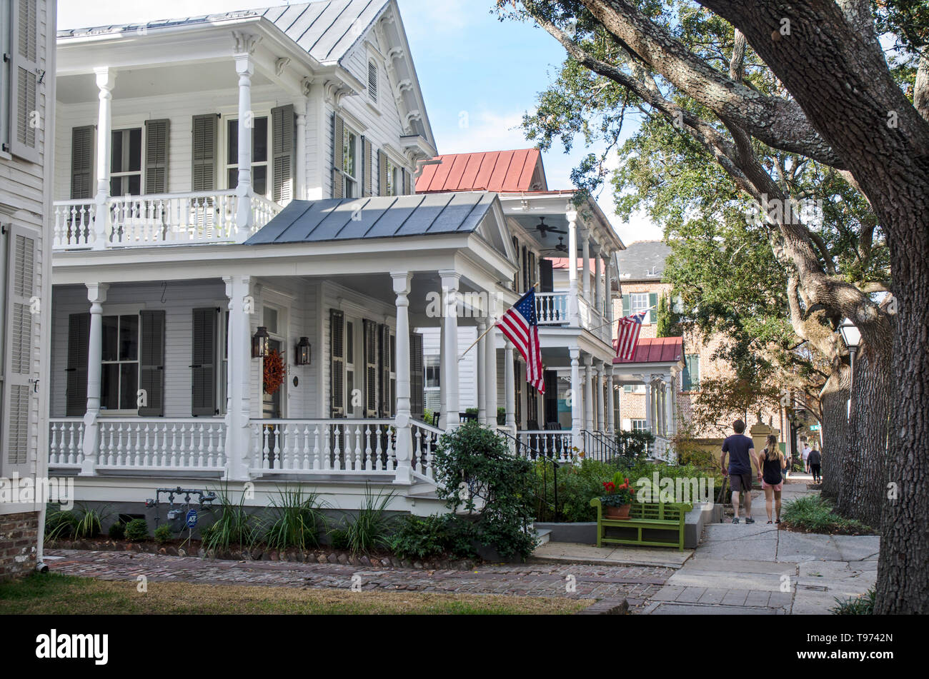Historic Homes of Charleston, South Carolina Stock Photo - Alamy
