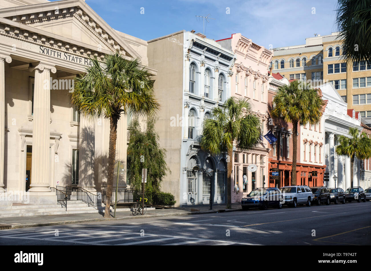 Downtown in Historic Charleston, South Carolina Stock Photo - Alamy