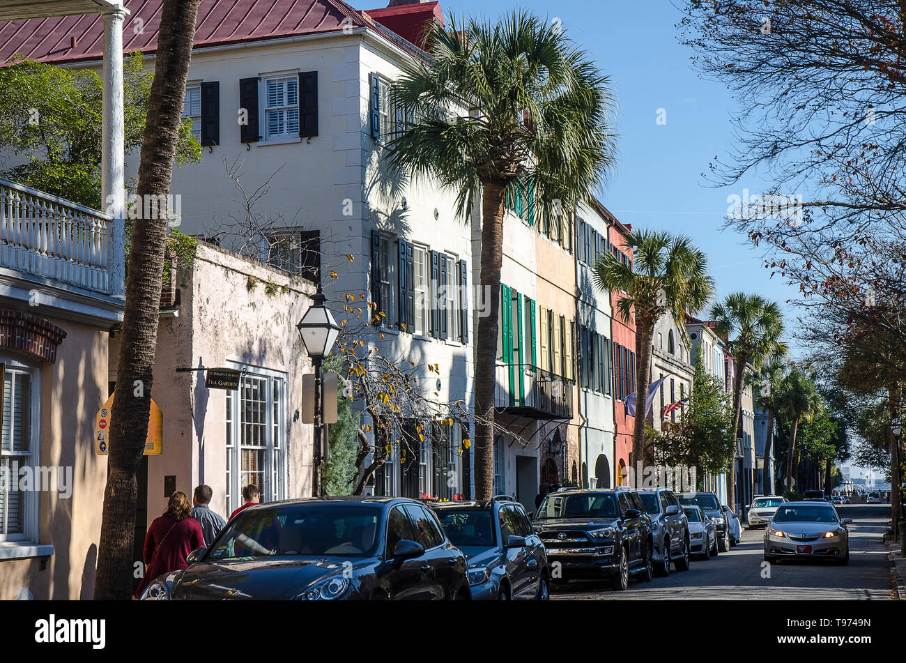Historic Homes of Charleston, South Carolina Stock Photo - Alamy