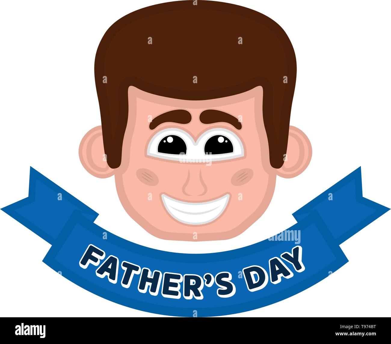 Face father Stock Vector Images - Alamy