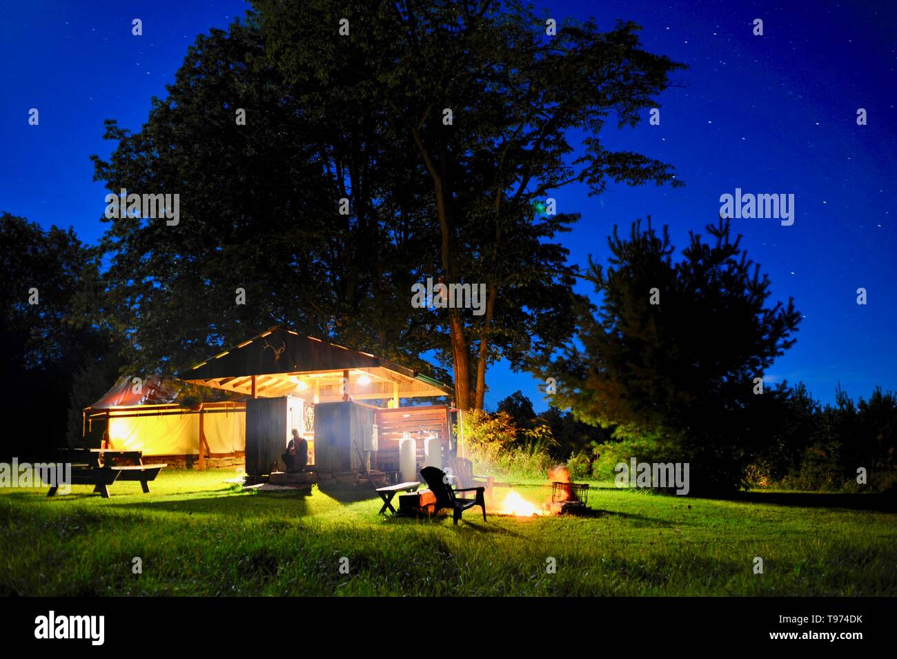 Outdoor Camp Out Forts