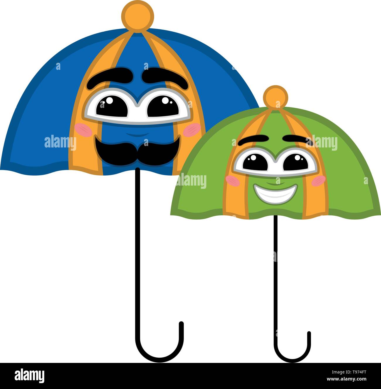 Umbrella looking Stock Vector Images - Alamy