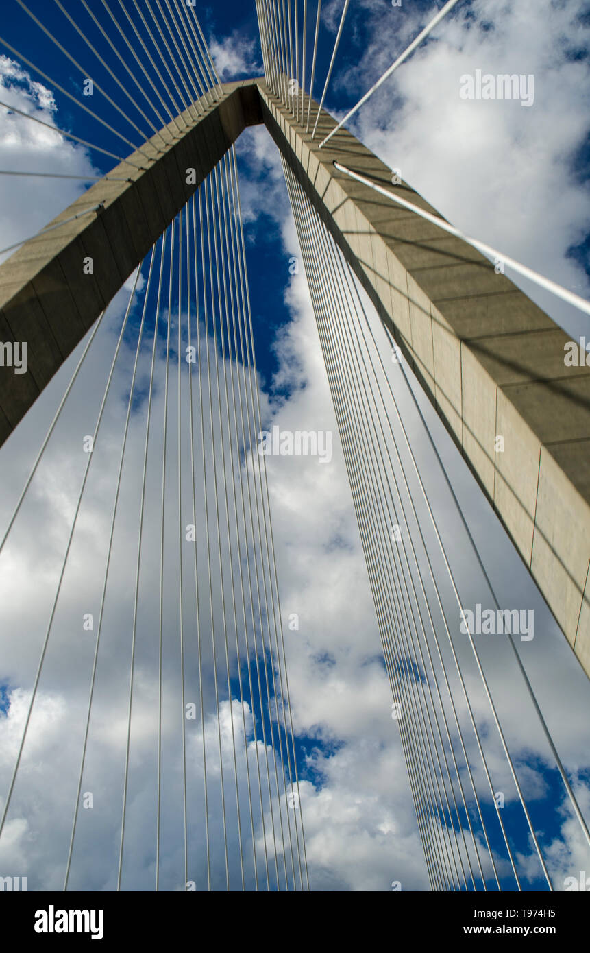 Cooper River Bridge, Charleston, South Carolina Stock Photo - Alamy