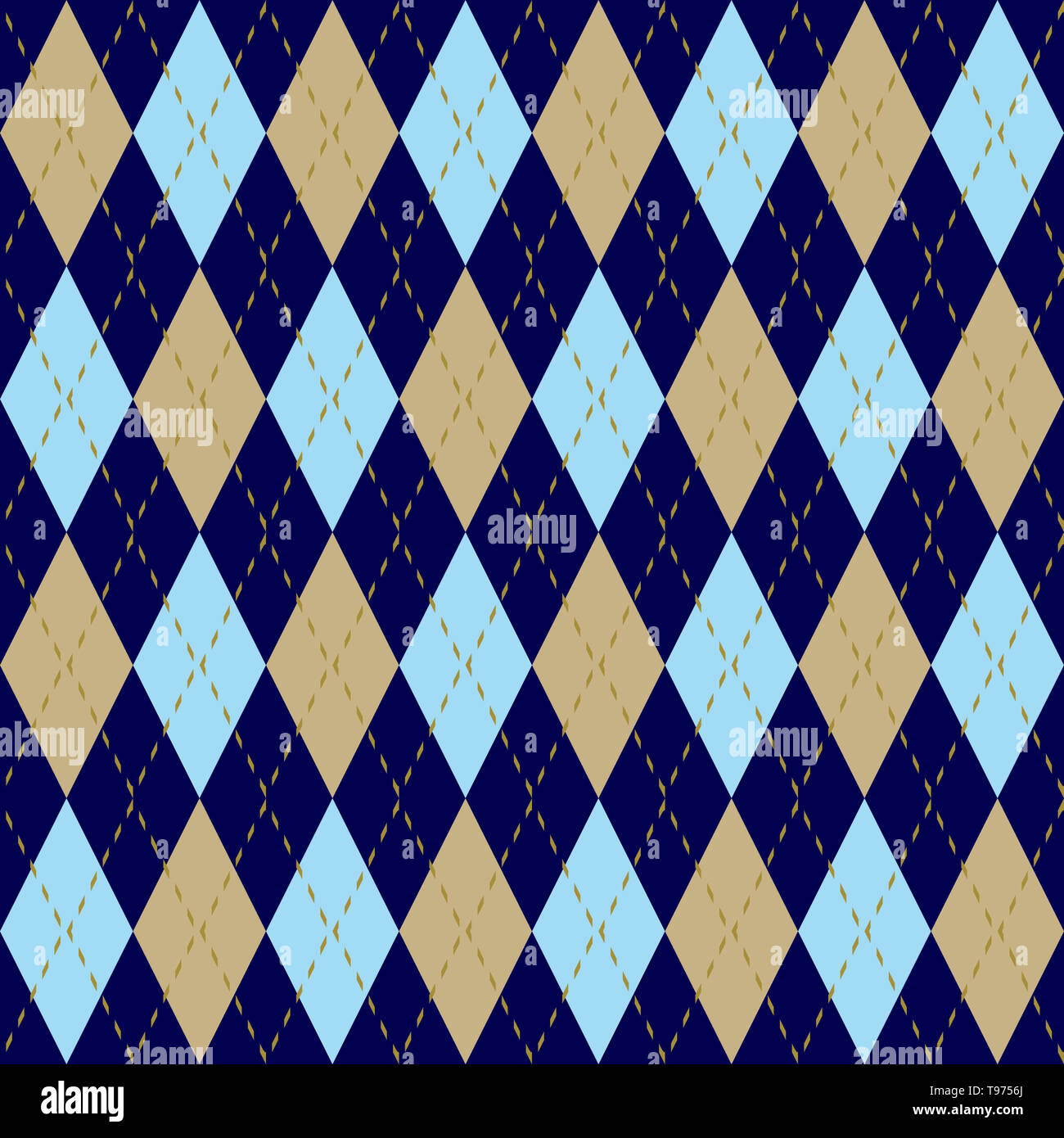 Argyle Fabric Seamless Texture Tile Stock Photo - Alamy
