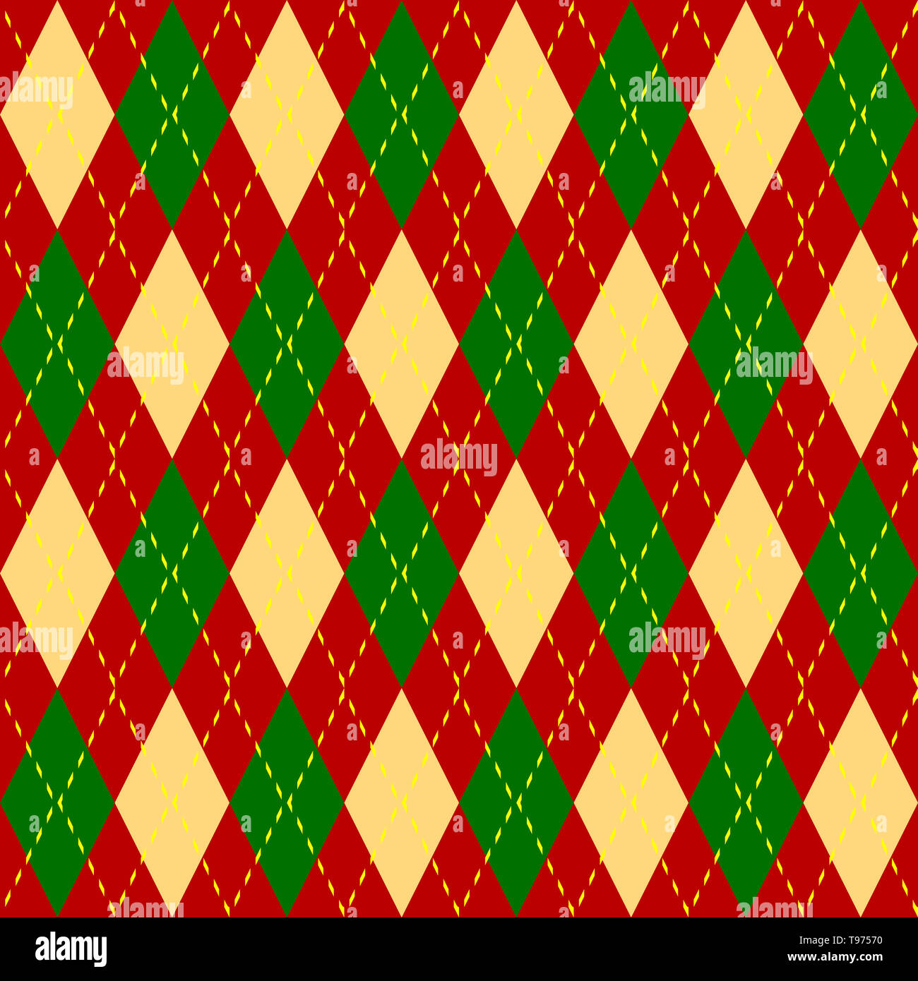 Argyle Fabric Seamless Texture Tile Stock Photo - Alamy