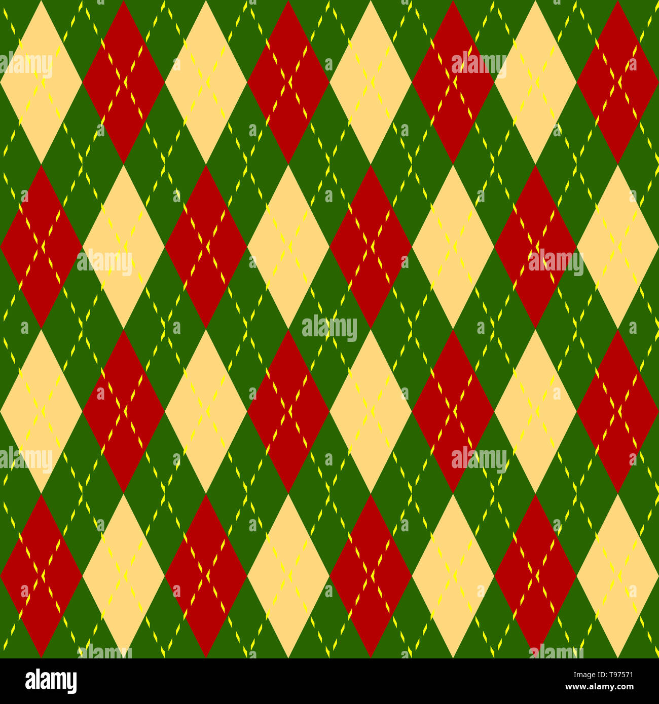 Argyle Fabric Seamless Texture Tile Stock Photo - Alamy