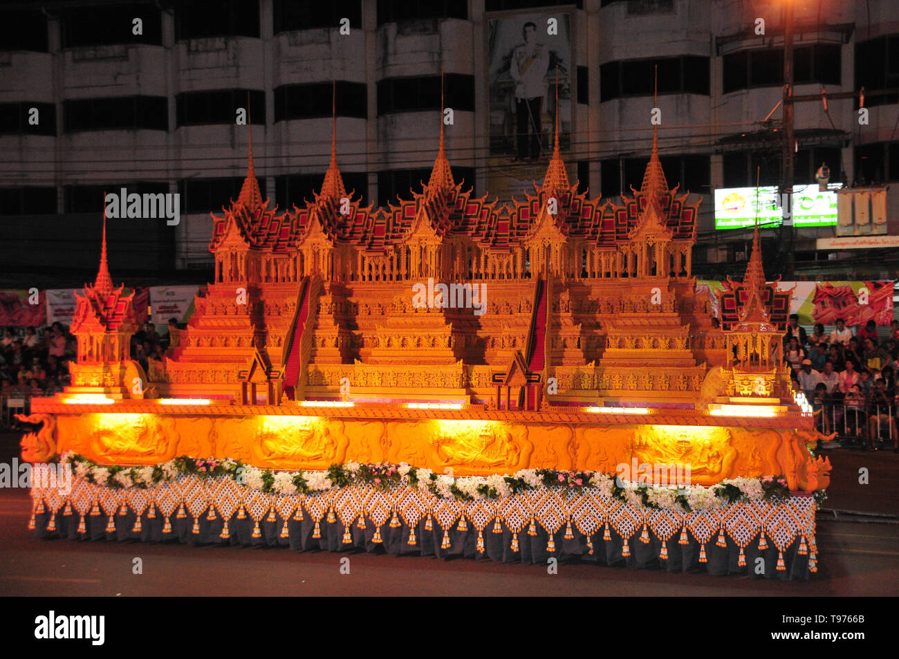 Thailand wax castle festival hi-res stock photography and images - Alamy