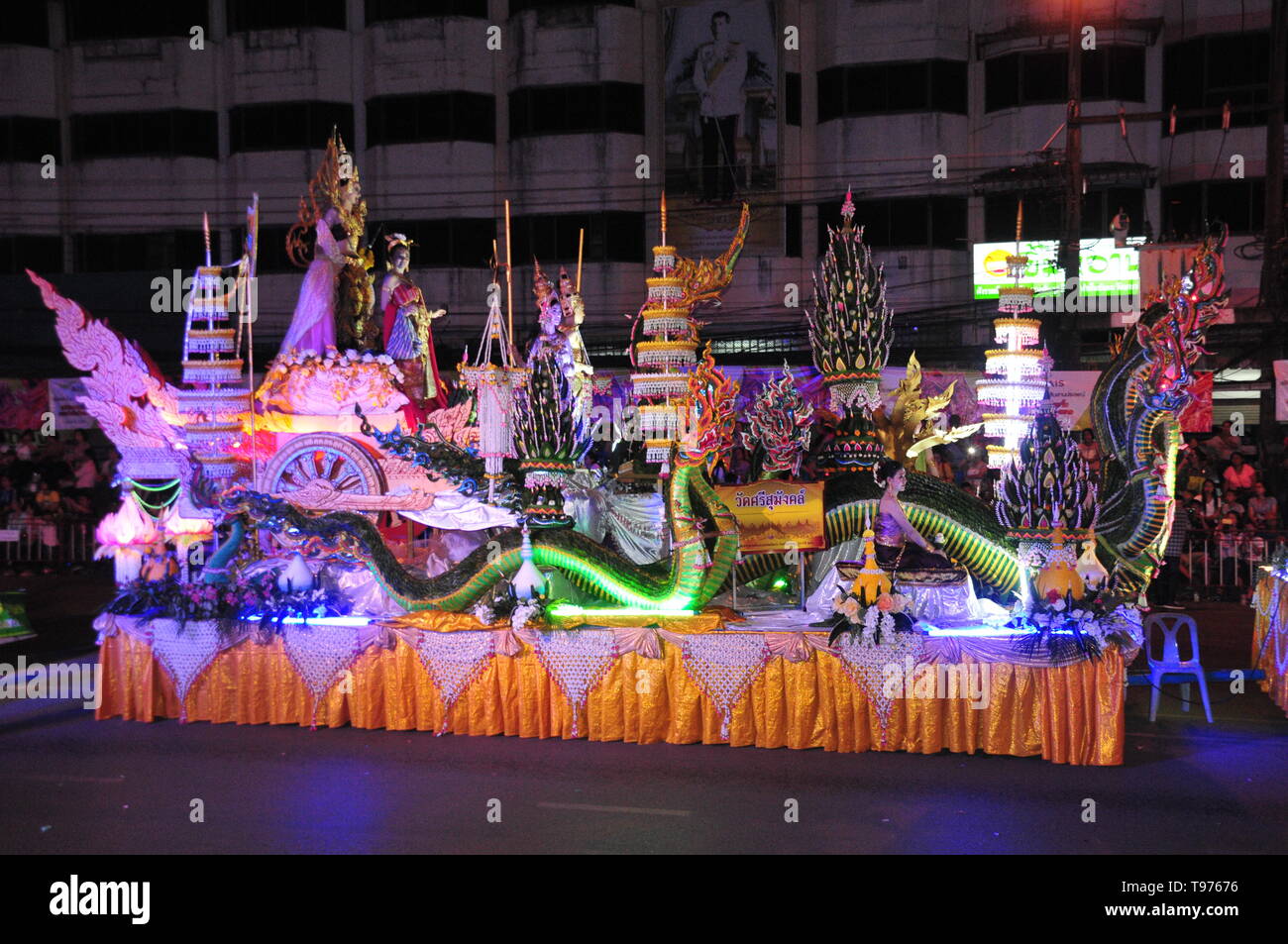 Thailand wax castle festival hi-res stock photography and images - Alamy