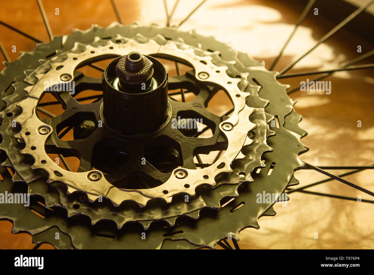 Bike sprocket hi-res stock photography and images - Alamy