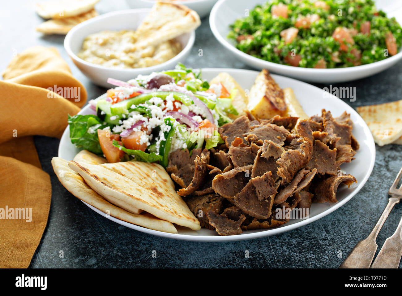 Mediterranean Street Food High Resolution Stock Photography and Images ...