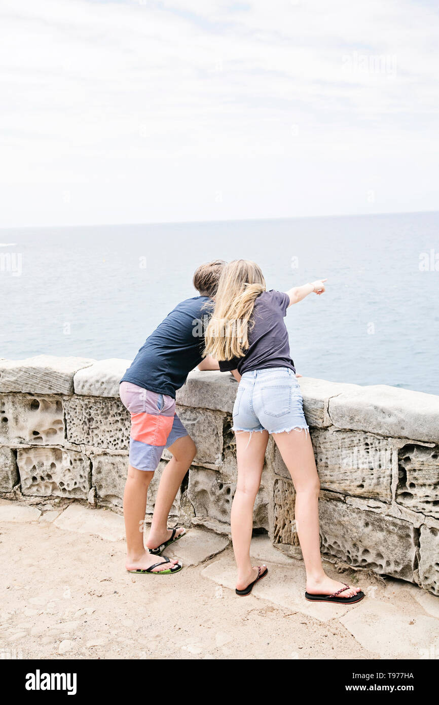 Lookout over the ocean hi-res stock photography and images - Alamy