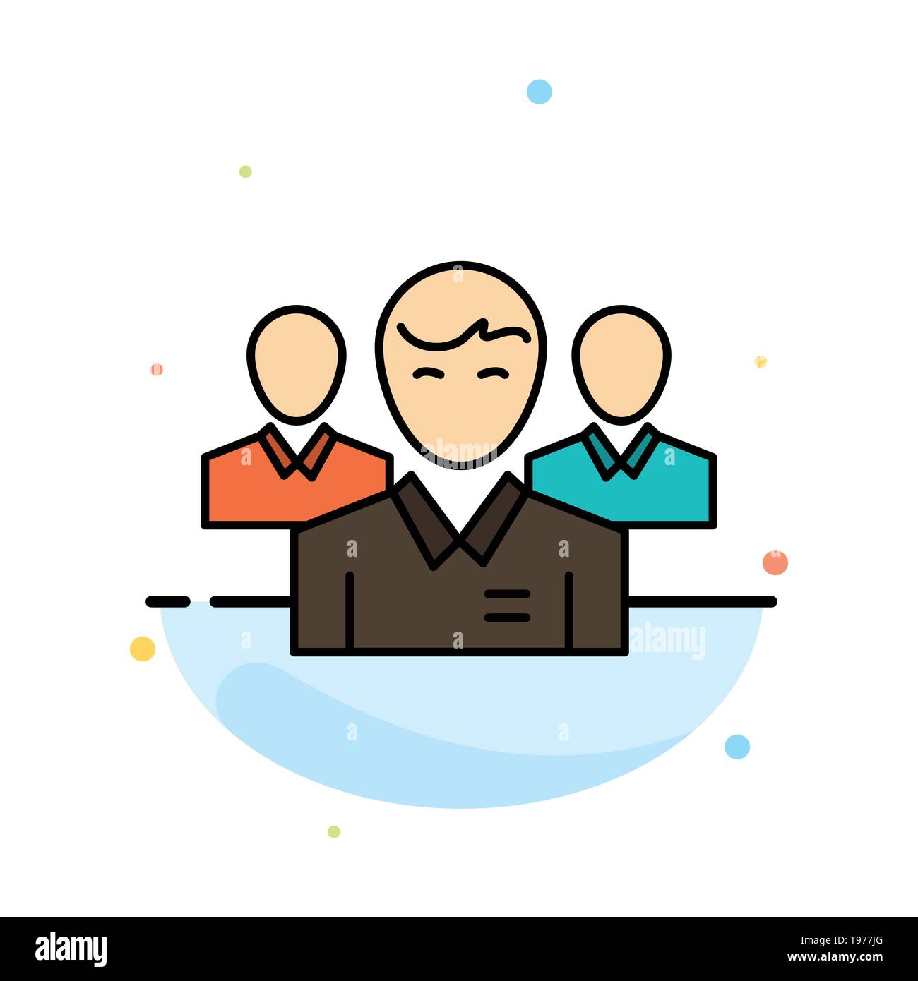 Team supervision Stock Vector Images - Alamy