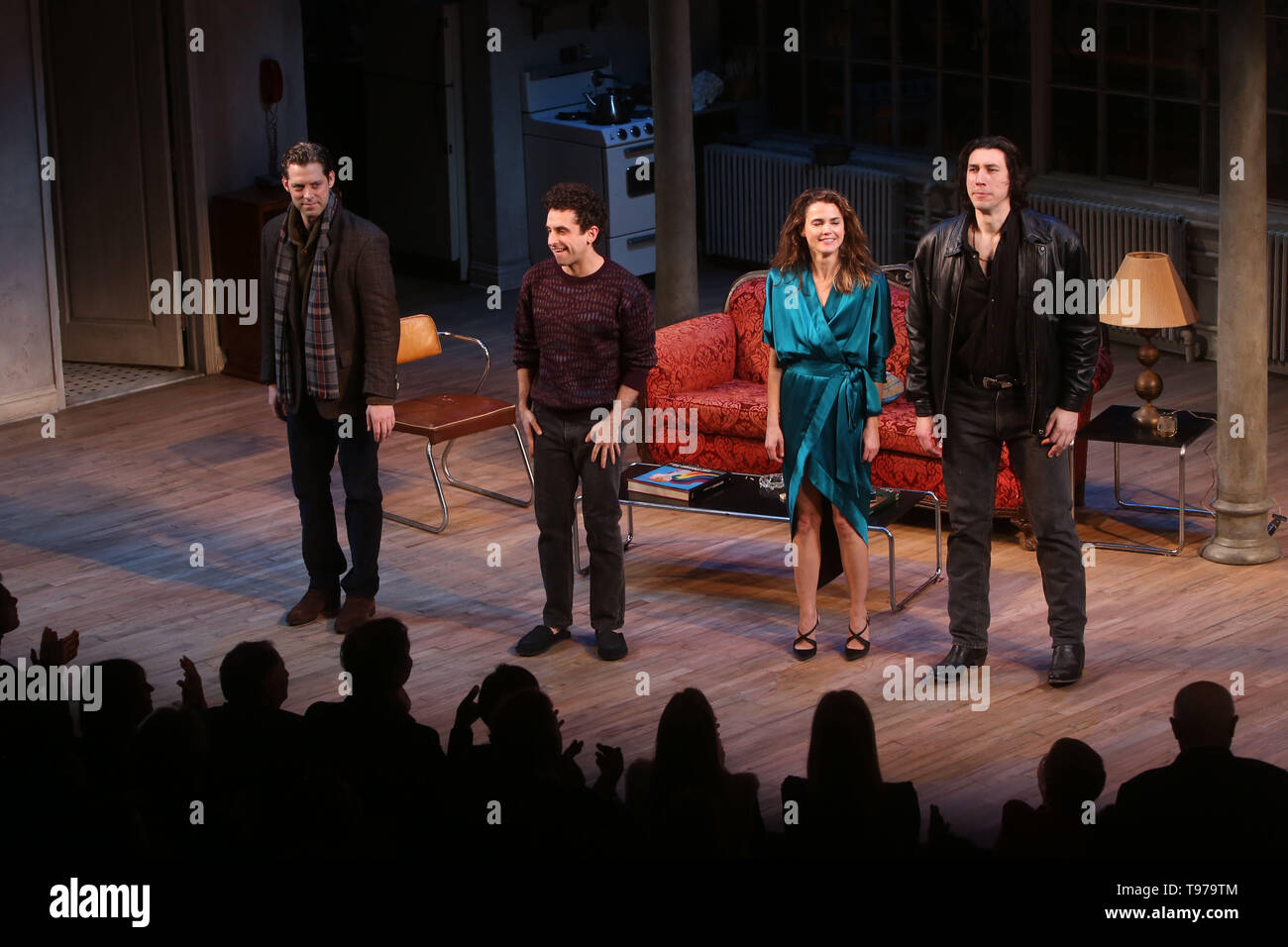 Opening night of Burn This at the Hudson Theatre - Curtain Call ...
