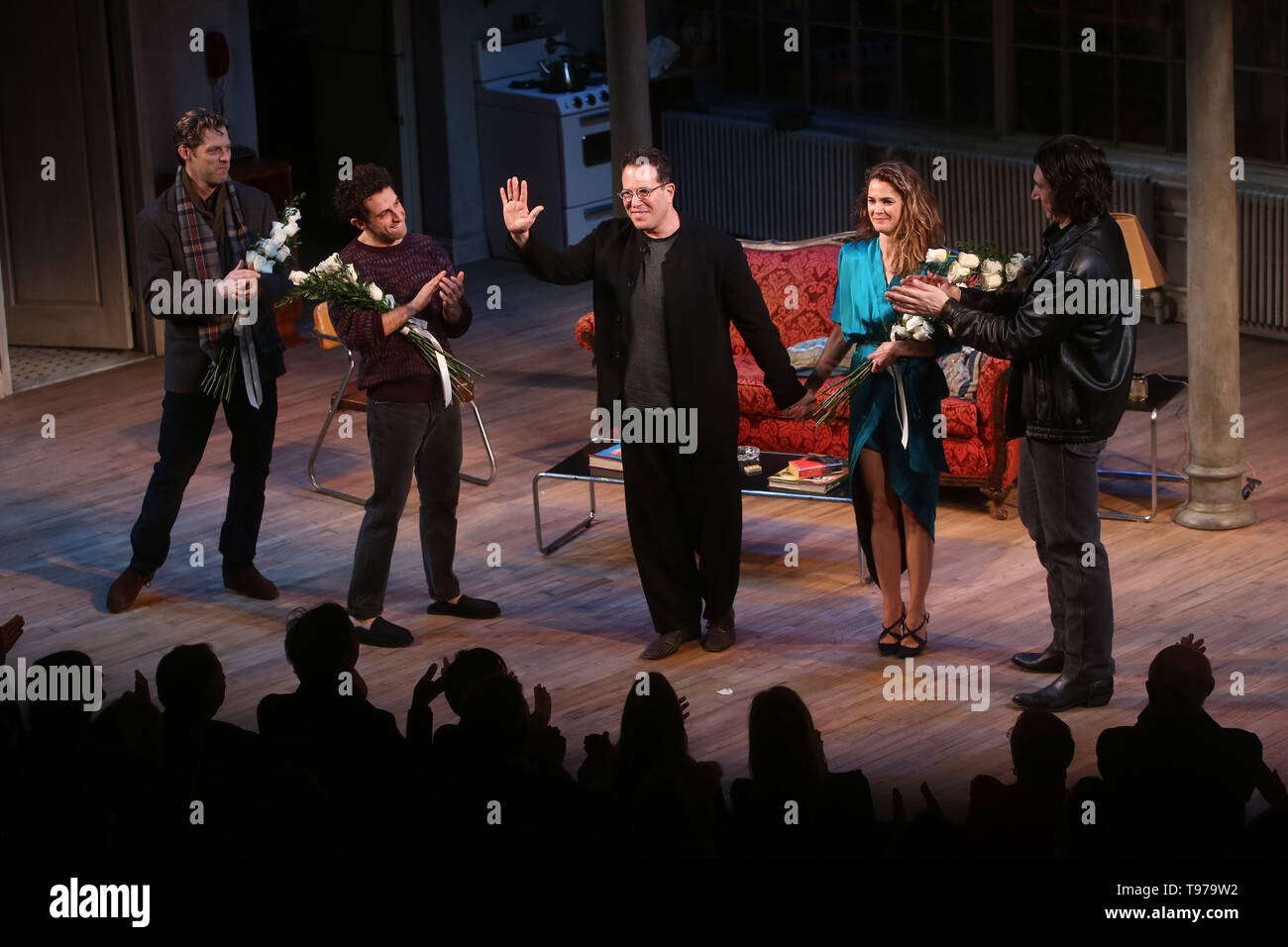 Opening night of Burn This at the Hudson Theatre - Curtain Call ...