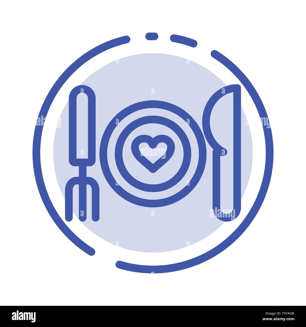 Couple eat food table home Stock Vector Images - Alamy