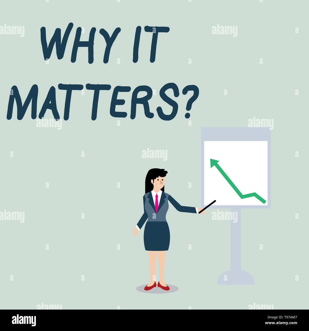 Conceptual hand writing showing Why It Matters Question. Concept ...