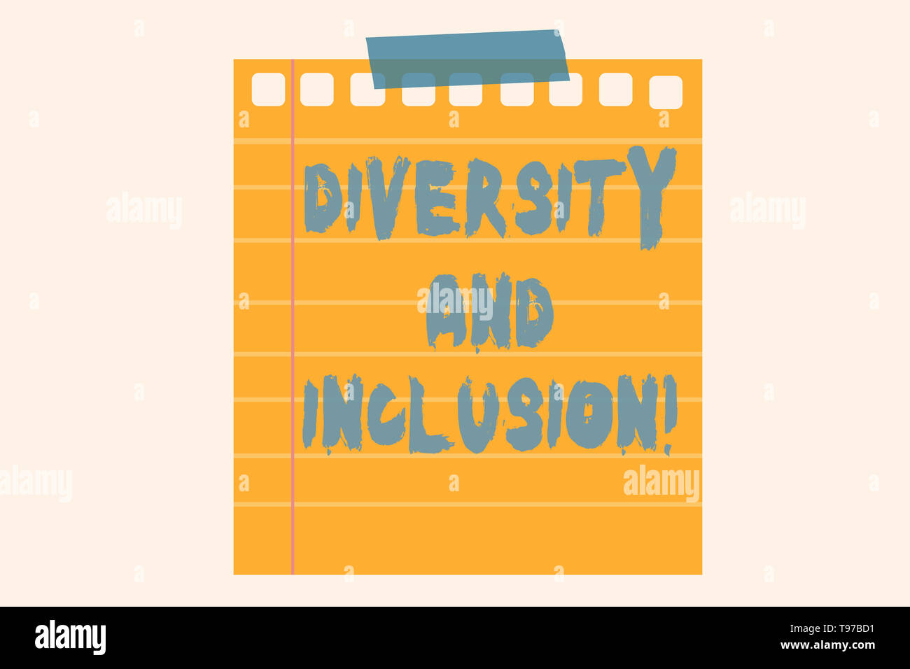 Writing note showing Diversity And Inclusion. Business concept for ...