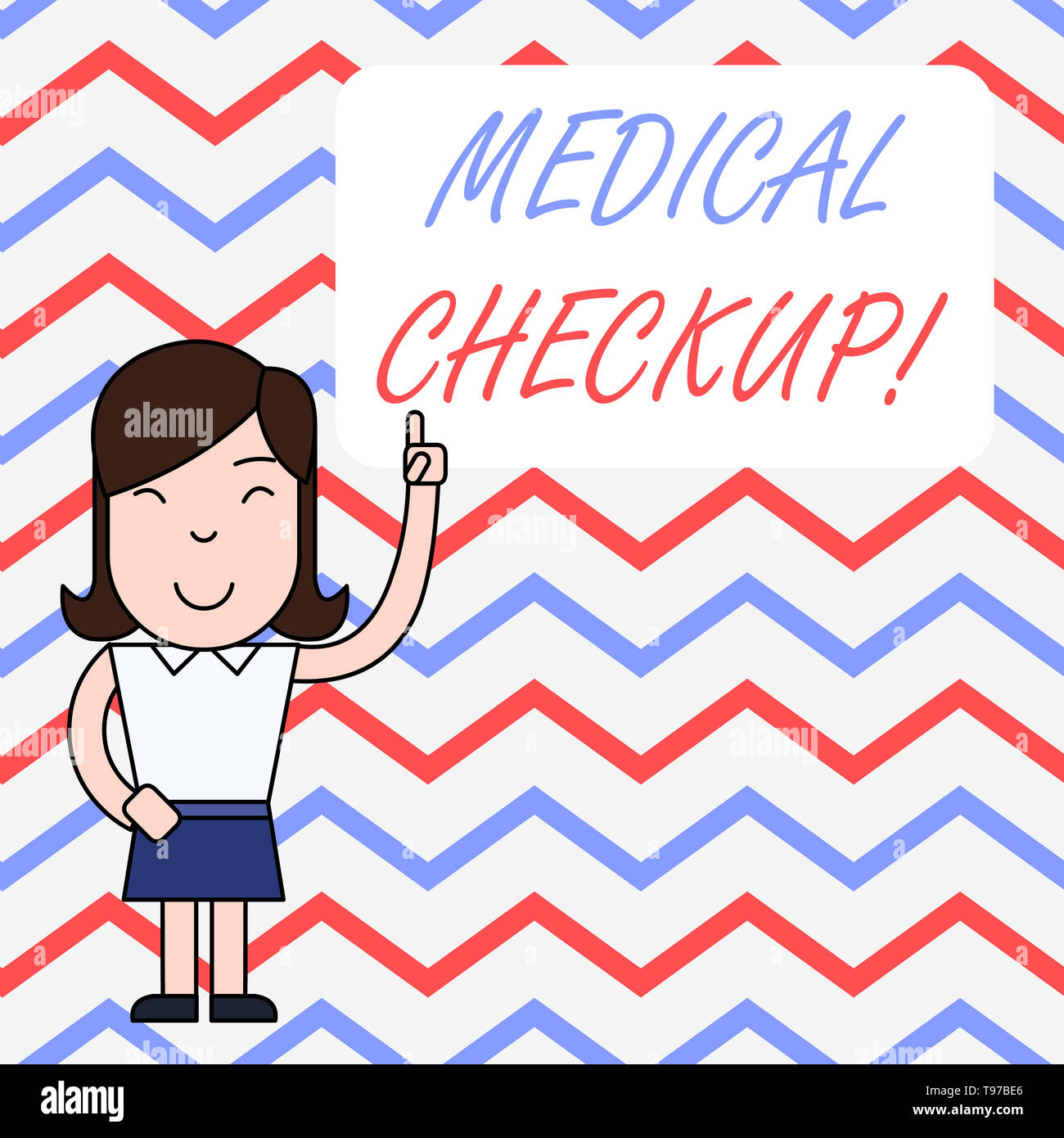 Handwriting text writing Medical Checkup. Conceptual photo thorough ...