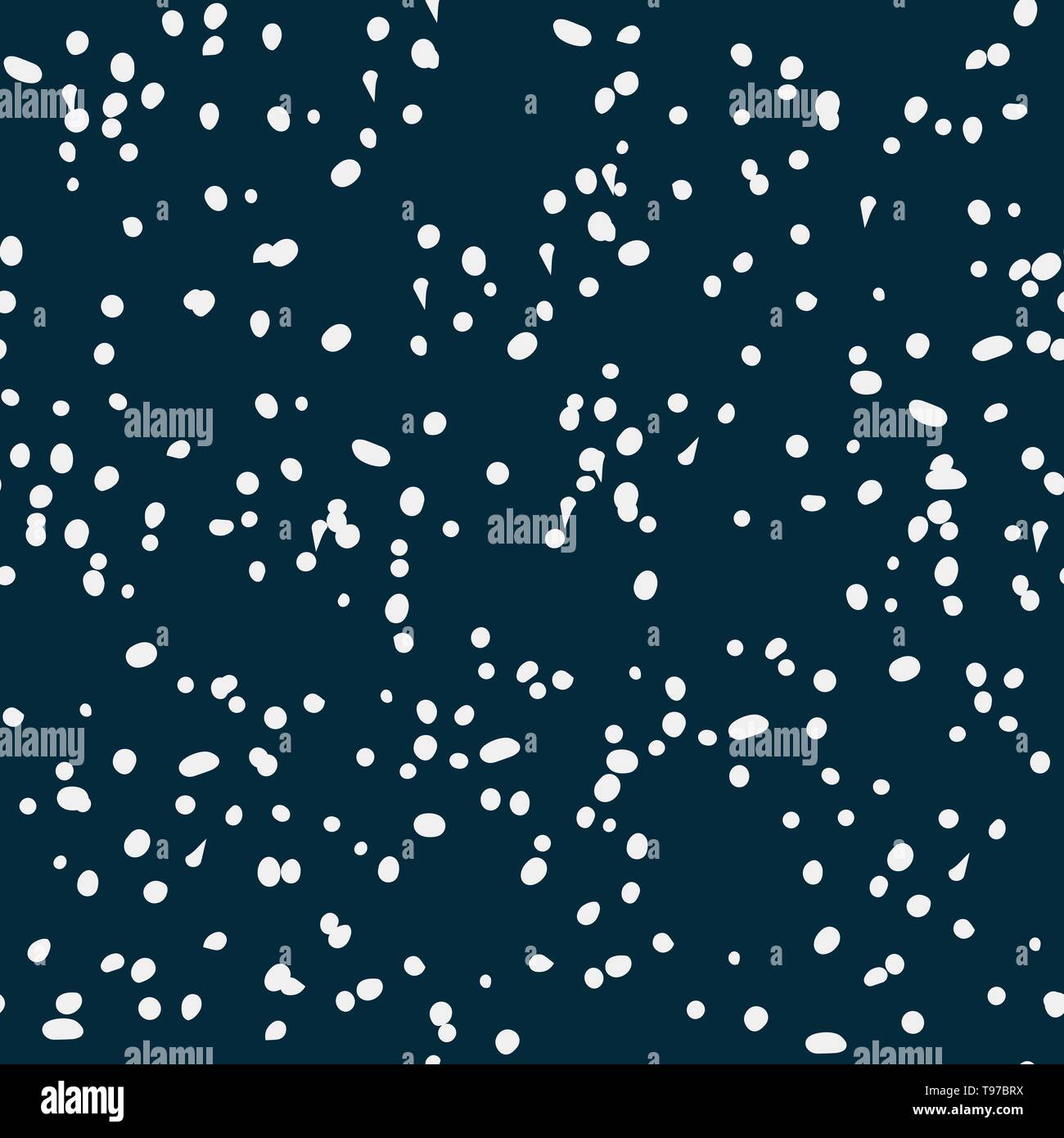 Seamless pattern of a night sky with stars. Vector illustration Stock ...