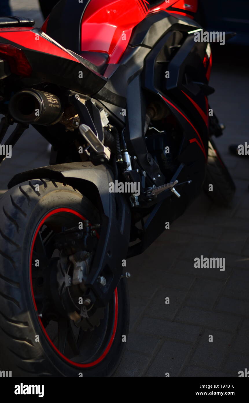 Sports bike photography beautiful front and back view Stock Photo - Alamy