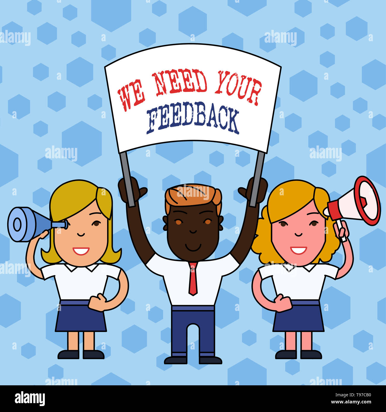 Word writing text We Need Your Feedback. Business photo showcasing ...