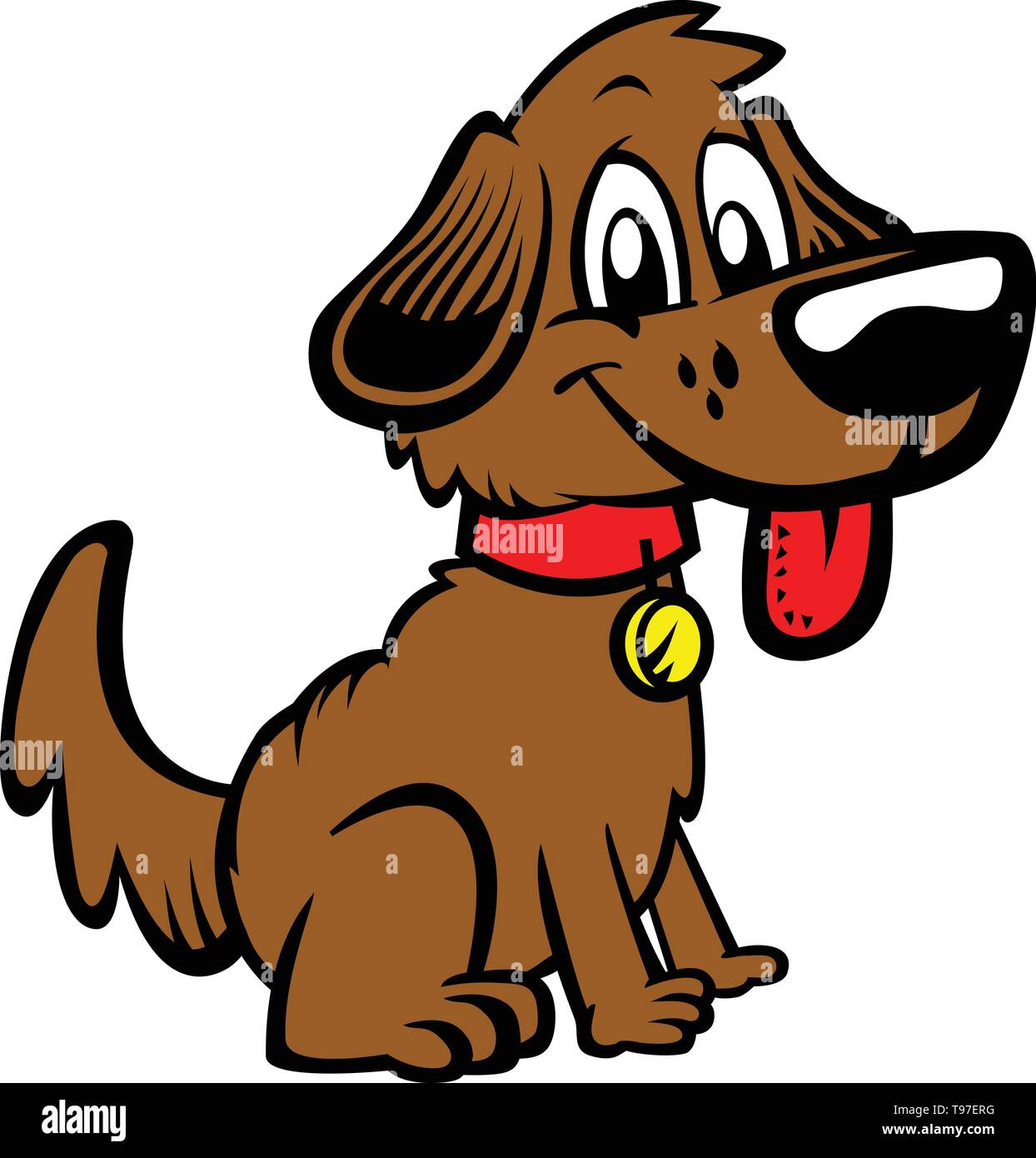 Dog face vector icon Stock Vector Image & Art - Alamy