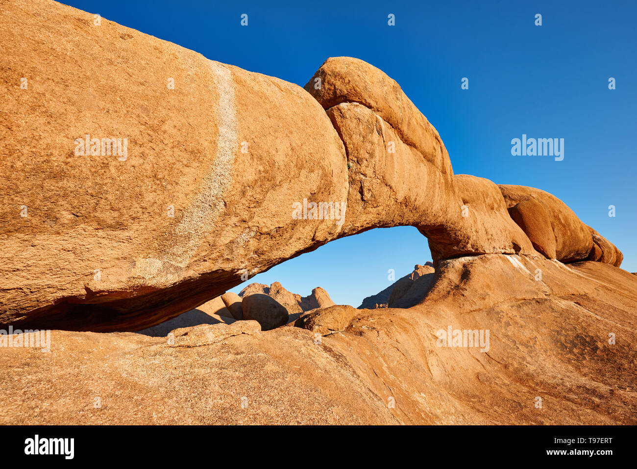 Beautiful Rock Arch at Spitzkoppe , in Namibia Stock Photo - Alamy