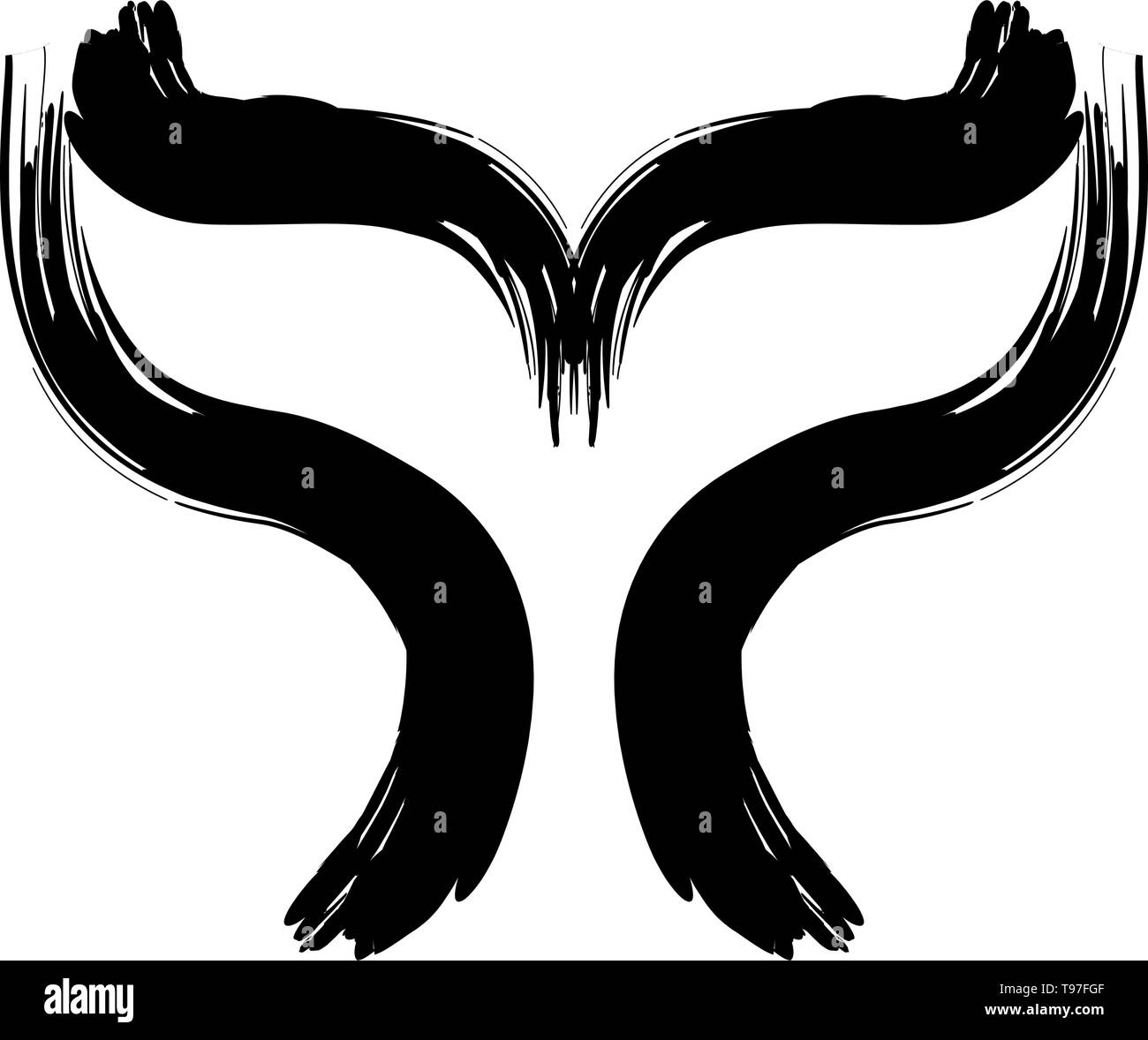 Killer Whale Orca illustration Stock Vector Image & Art - Alamy