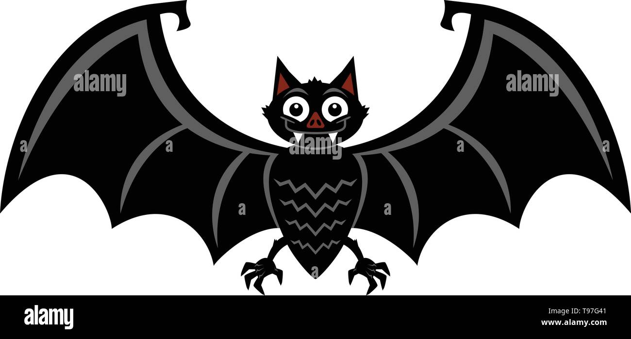 Bat vector icon Stock Vector Image & Art - Alamy