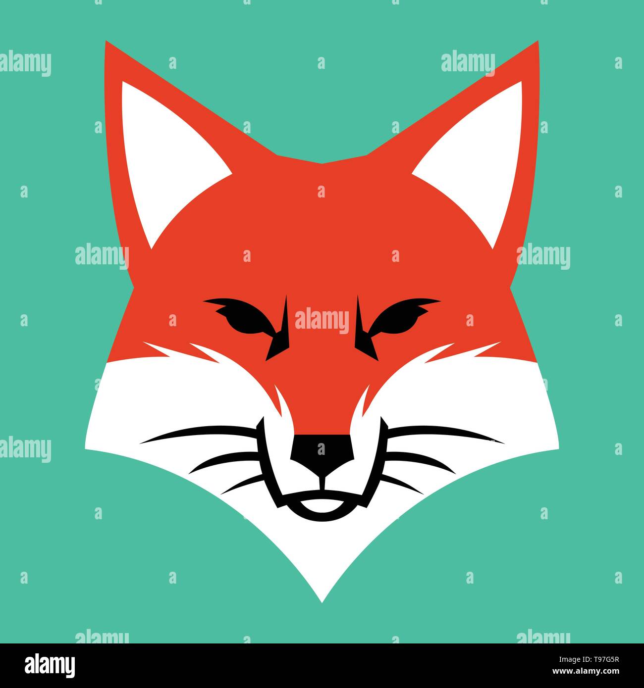Fox Face Vector