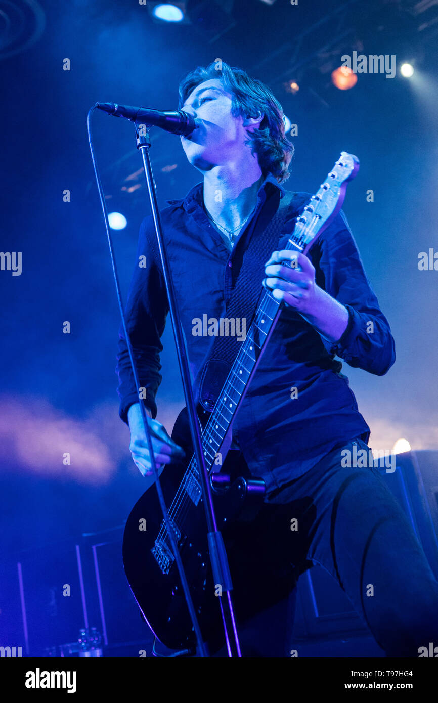Milan Italy. 16 May 2019. The Welsh indie/rock band CATFISH AND THE ...