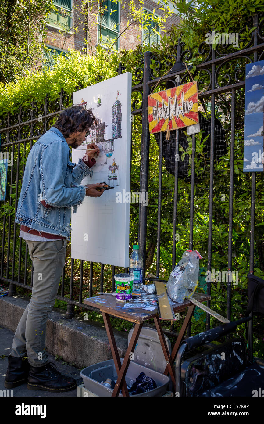 Spanish street artist hi-res stock photography and images - Alamy