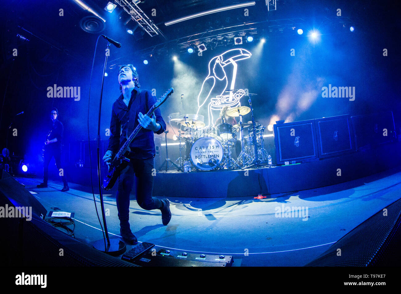Milan Italy. 16 May 2019. The Welsh indie/rock band CATFISH AND THE ...