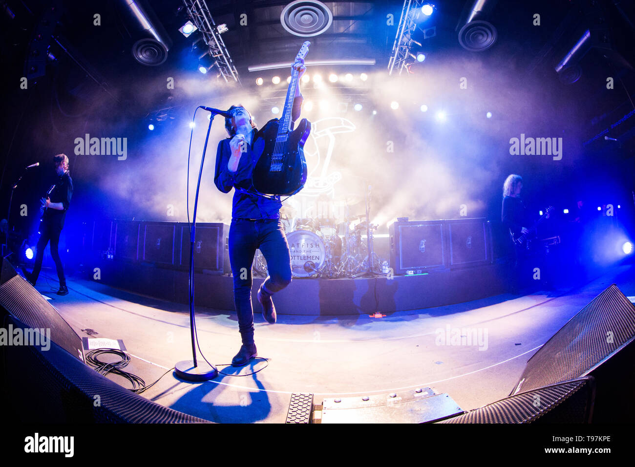 Milan Italy. 16 May 2019. The Welsh indie/rock band CATFISH AND THE ...