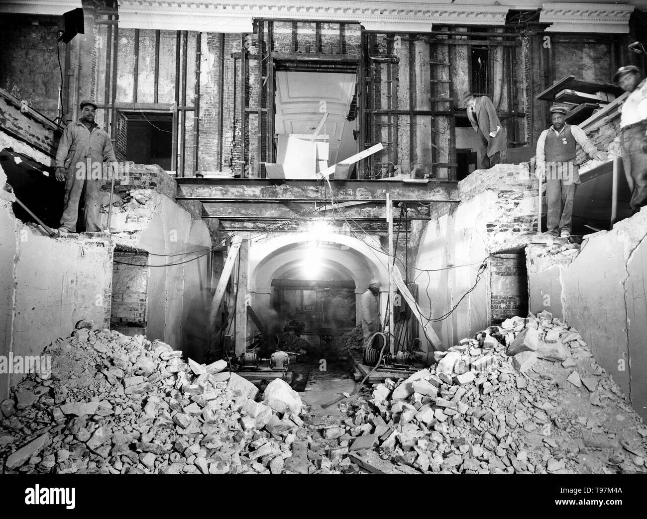 Lower corridor of the white house hi-res stock photography and images ...