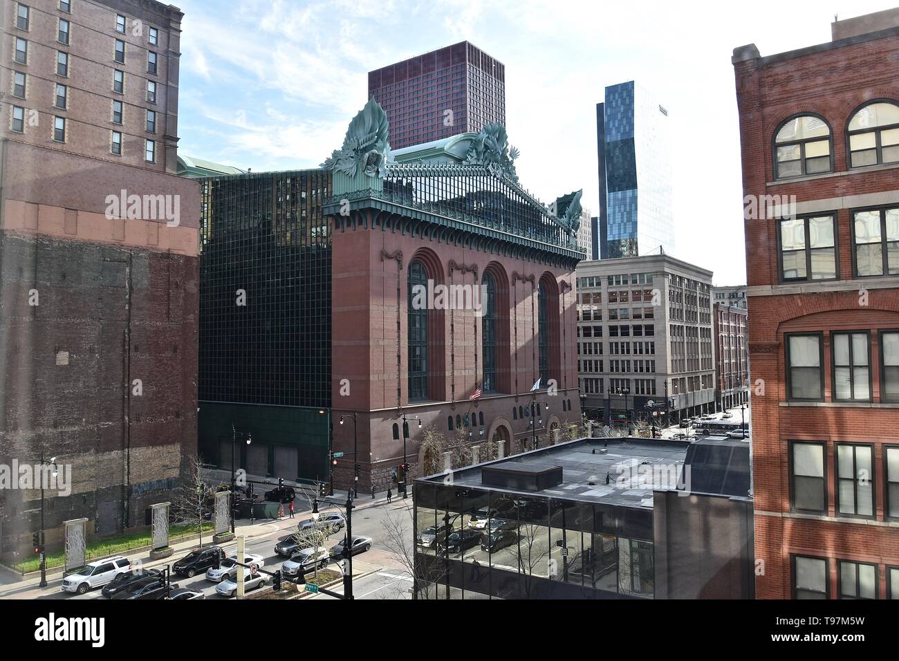 Iconic view of Chicago, Illinois, USA Stock Photo - Alamy