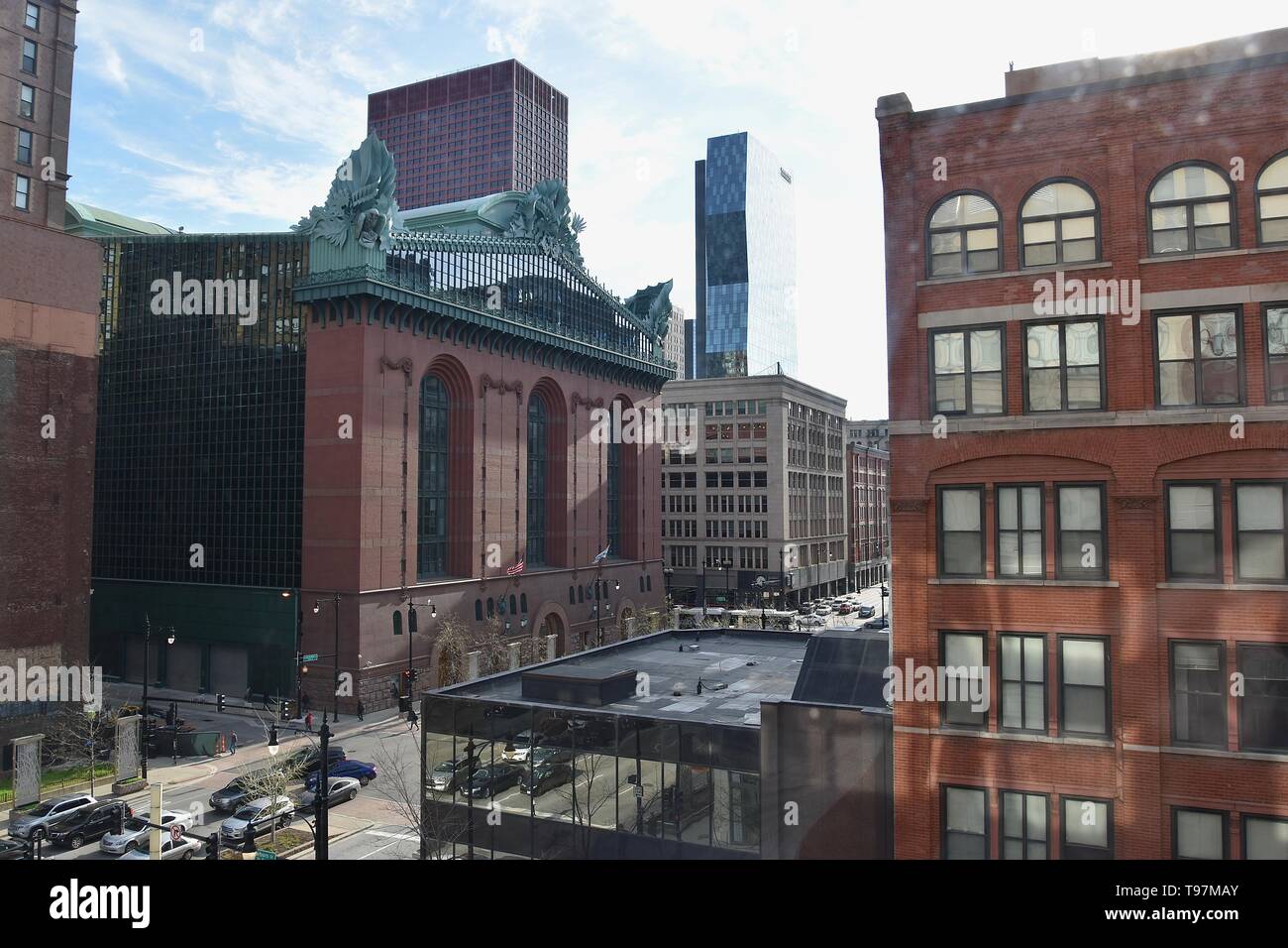 Iconic view of Chicago, Illinois, USA Stock Photo - Alamy