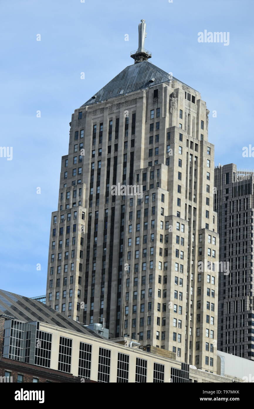 Iconic view of Chicago, Illinois, USA Stock Photo - Alamy