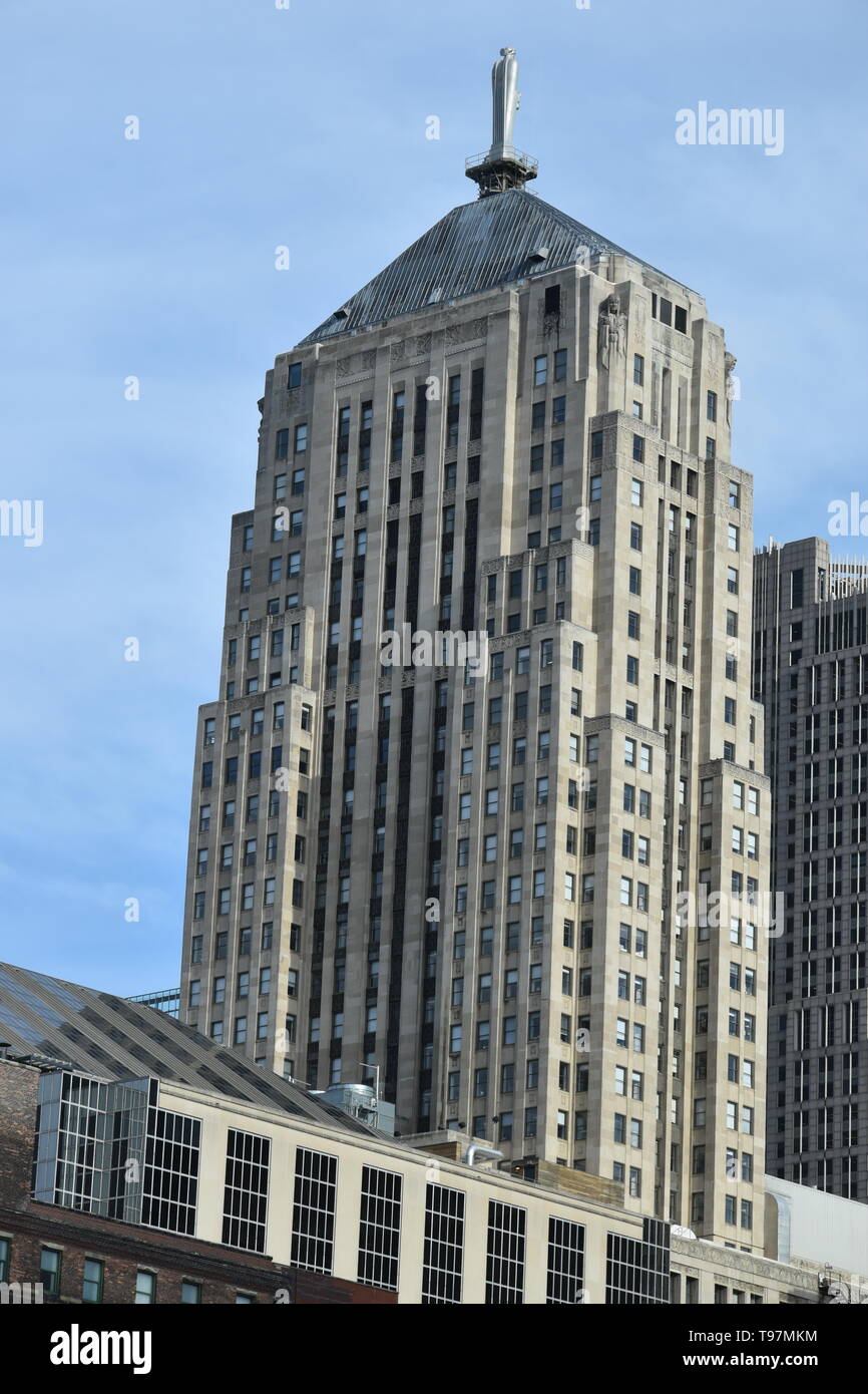 Iconic view of Chicago, Illinois, USA Stock Photo - Alamy