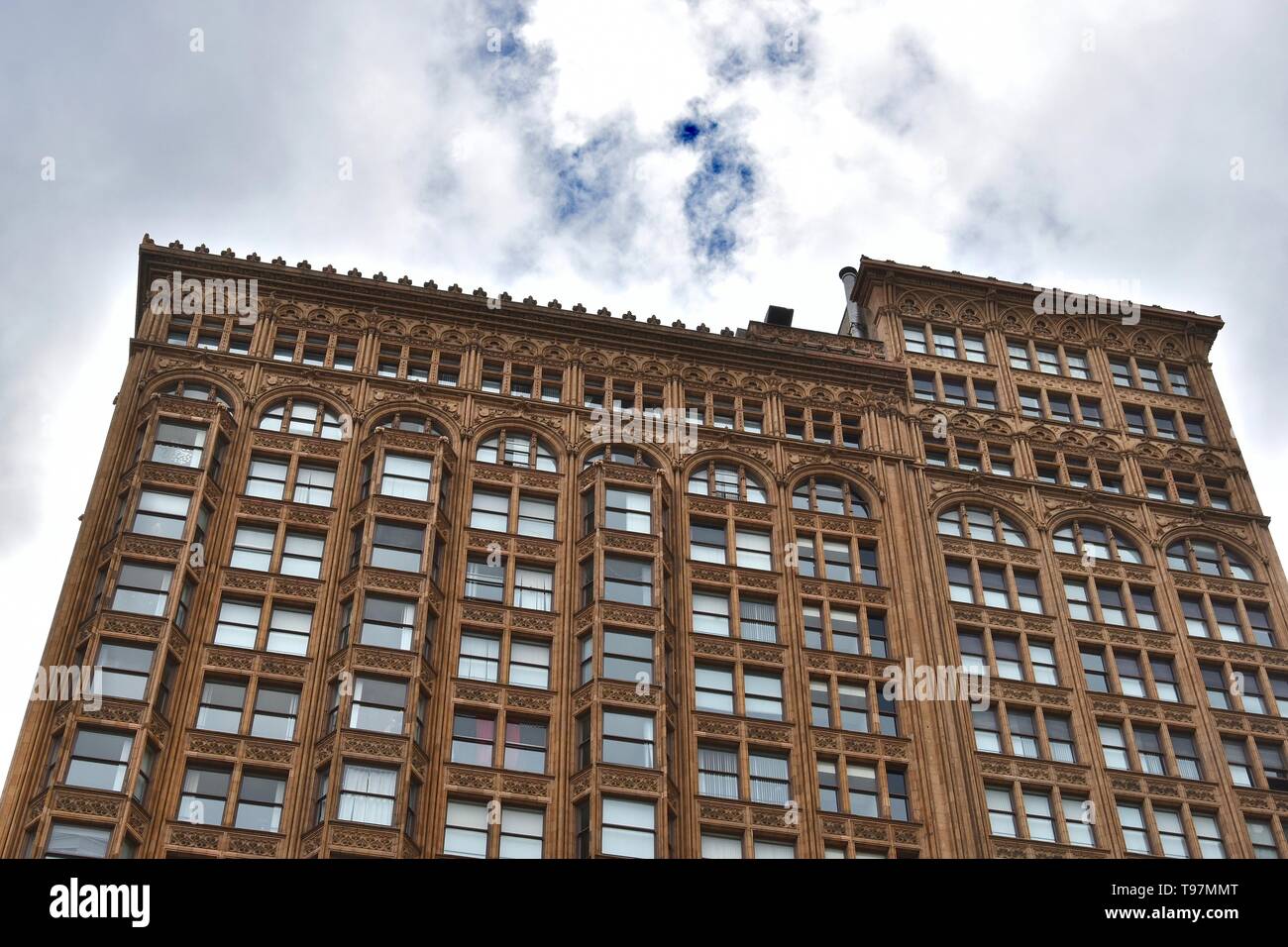 Iconic view of Chicago, Illinois, USA Stock Photo - Alamy