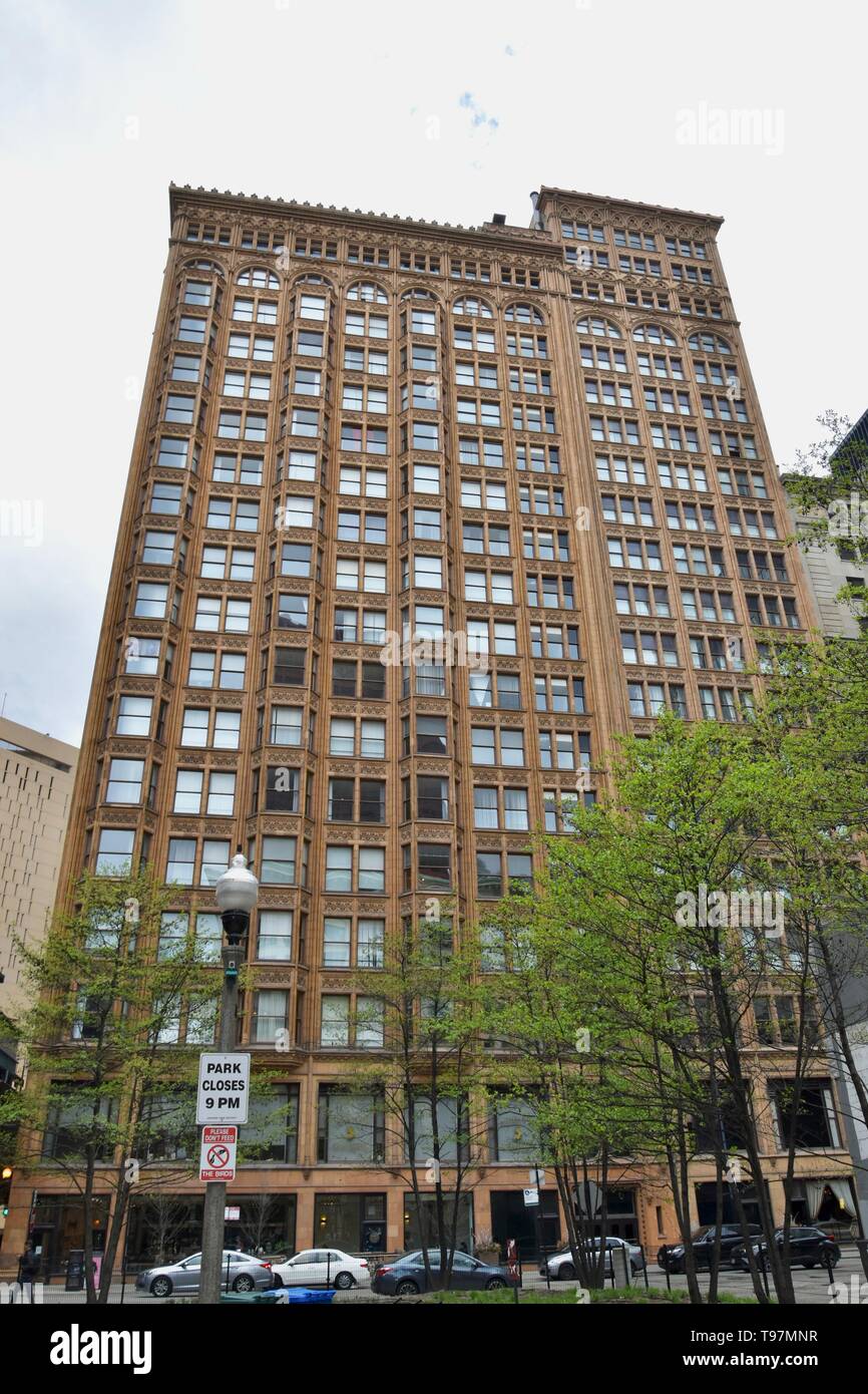 Iconic view of Chicago, Illinois, USA Stock Photo - Alamy