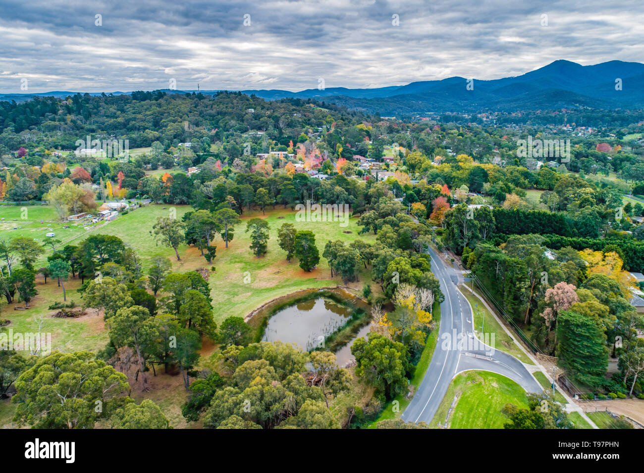 Rural mountain town hi-res stock photography and images - Alamy