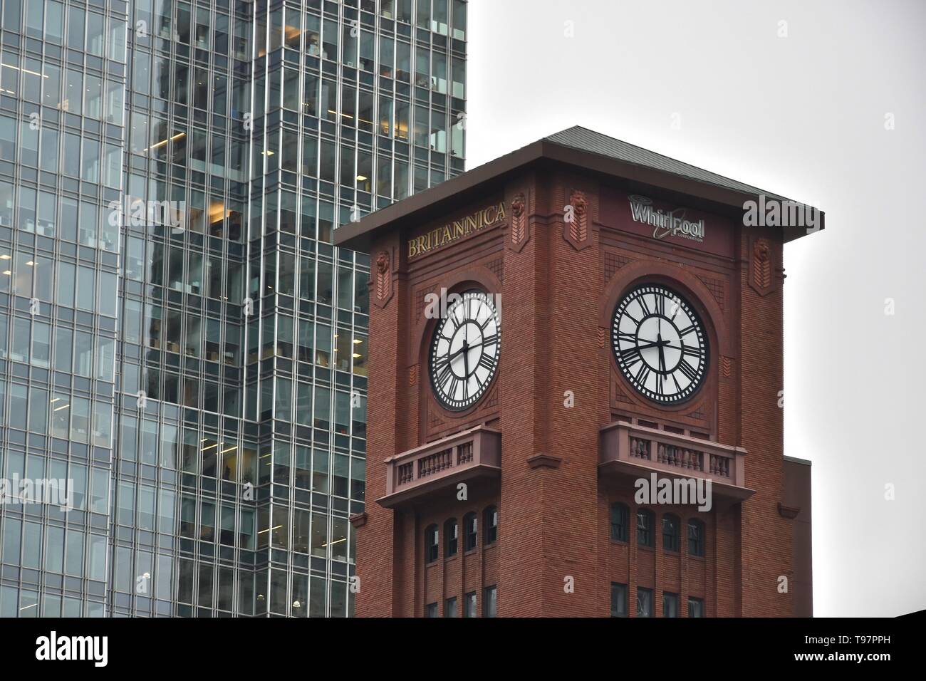 Iconic view of Chicago, Illinois, USA Stock Photo - Alamy
