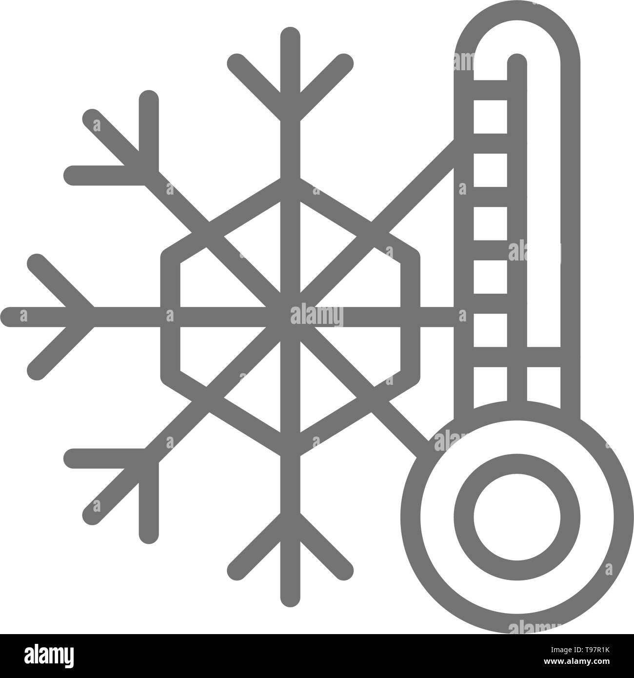 Risk of frost Stock Vector Images - Alamy