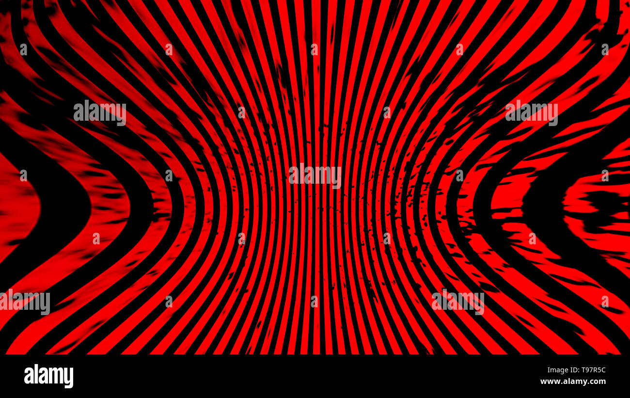 Abstract duotone background . Hypnosis red halftone psychedelic art ...