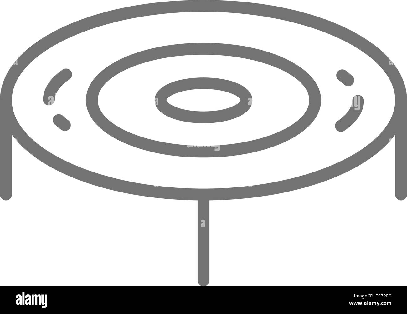 Trampoline zone Stock Vector Images - Alamy