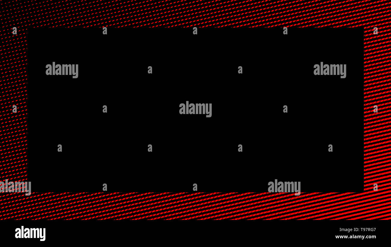 Abstract red border. Halftone frame. Design texture overlays Stock ...